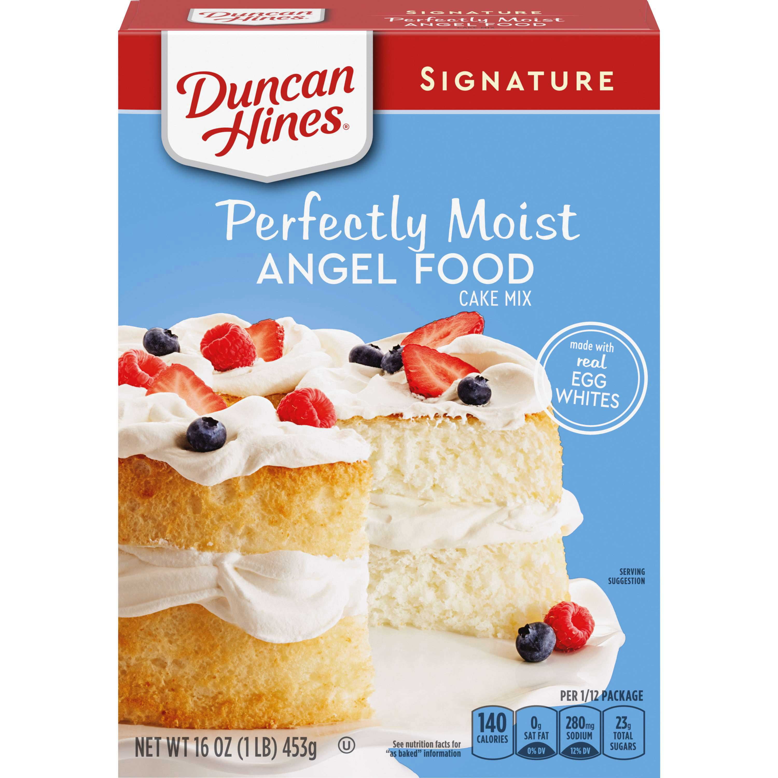 Duncan Hines Angel Food Cake , 16 Ounce -- 12 Boxes Per Case - Walmart.com
