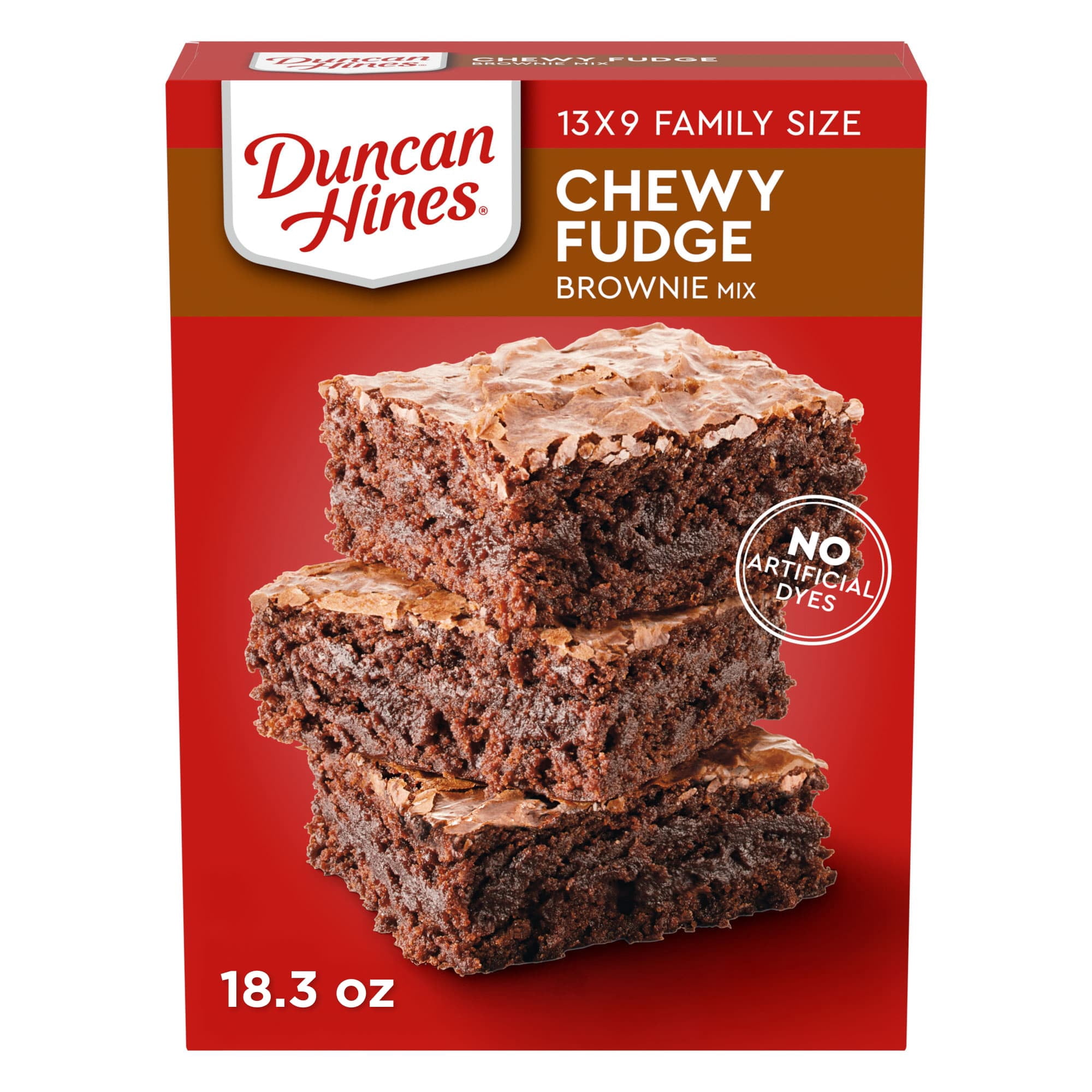 Duncan Hines, Brownie Mix, 18.3 oz, Chewy Fudge Easter Baking - Walmart.com