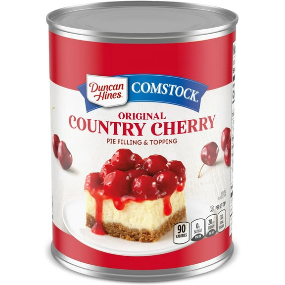 Duncan Hines Comstock More GGA1 Fruit Cherry Pie Filling and Topping ...