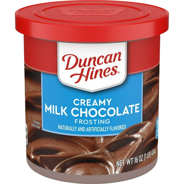 Duncan Hines Creamy Milk Chocolate Frosting, 16 oz - Walmart.com