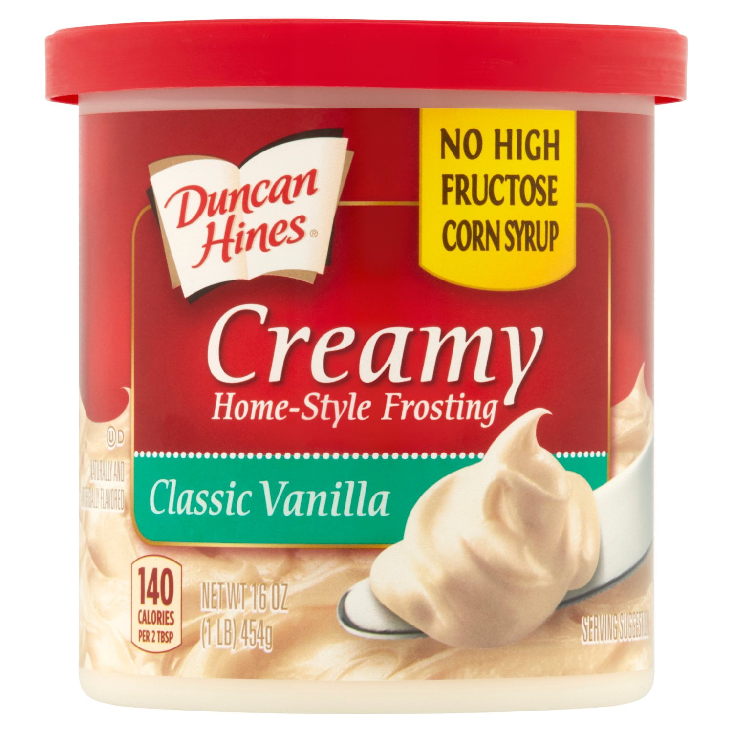 Duncan Hines Frosting Creamy Classic Vanilla 16 oz - Walmart.com