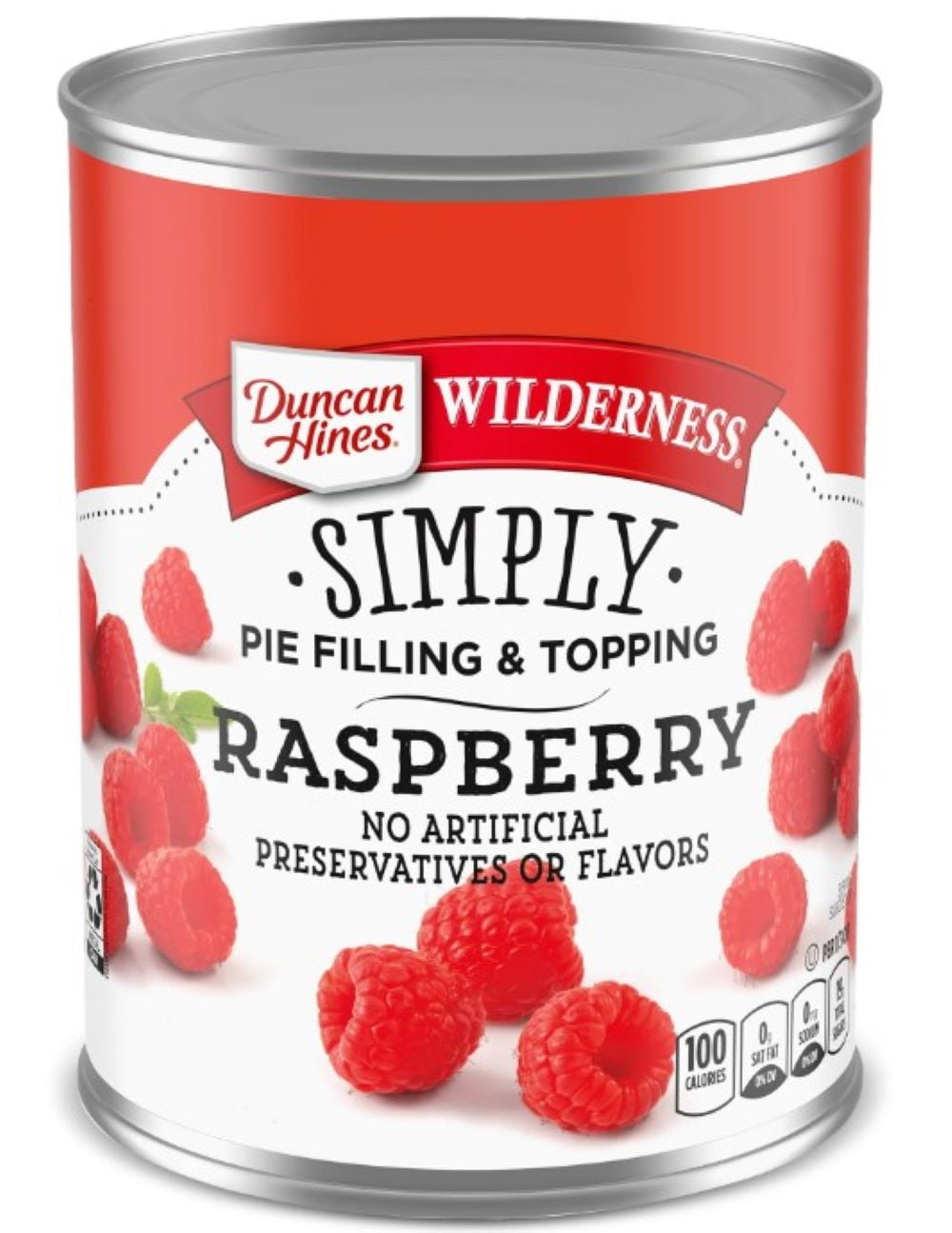 Duncan Hines Wilderness Simply Raspberry Pie Filling and Topping 21oz ...