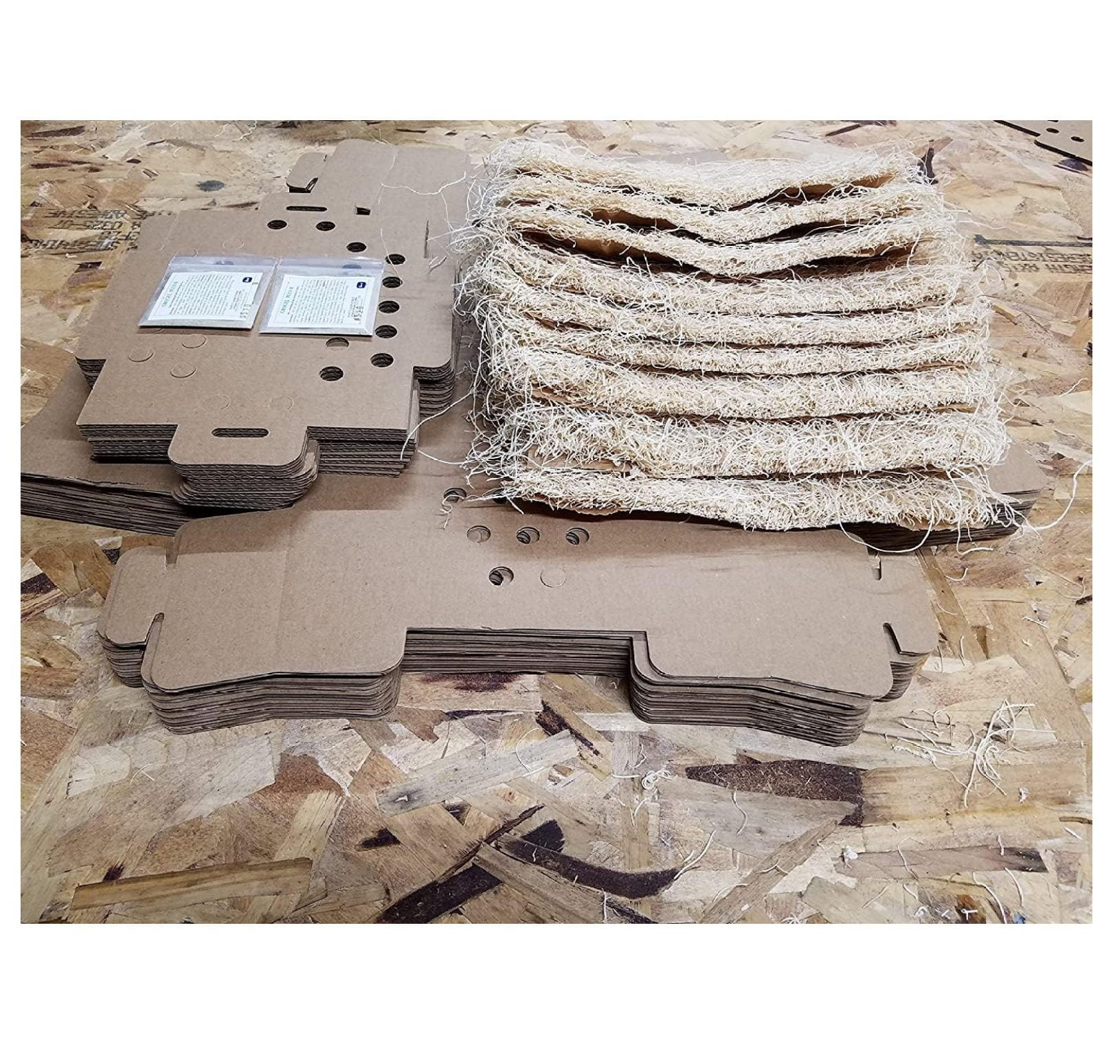 Duncans Poultry Baby Chick 25 Count Shipping Box Kit - 10 Boxes - 10 ...