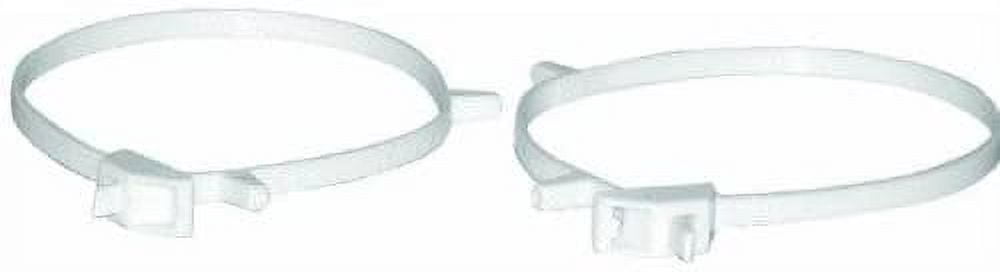 Dundas Jafine 2c234z Adjustable Plastic Clamps 3"-4" - Walmart.com