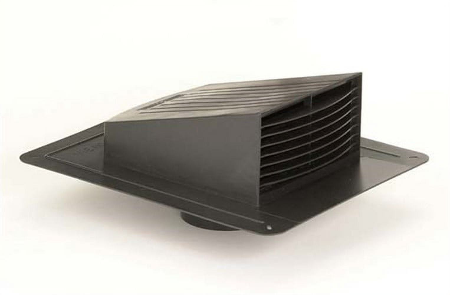 Dundas Jafine Roof Vent Cap RL6P - Black Plastic, Vented, Damper, Bird ...