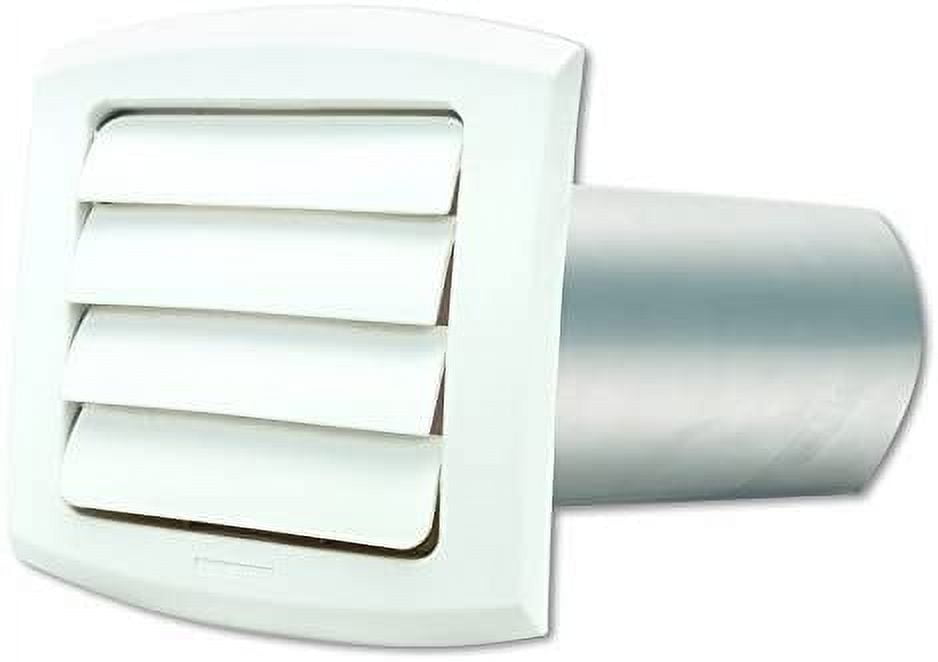 Dundas Jafine BLH6WZW 6 inch White Louvered Vent Hood by Dundas Jafine ...