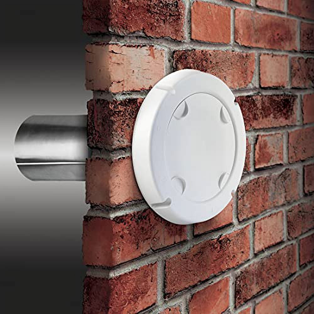 Dundas Jafine BPSH4WZW ProShield 4-Inch Spring Loaded Dryer Vent Hood ...