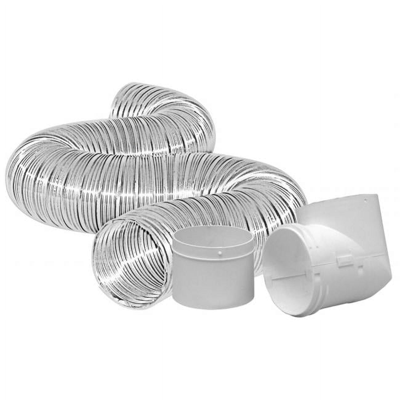 Dundas Jafine Inc. 4in. X 8 Semi Rigid Aluminum Dryer To Duct Kit 4in ...