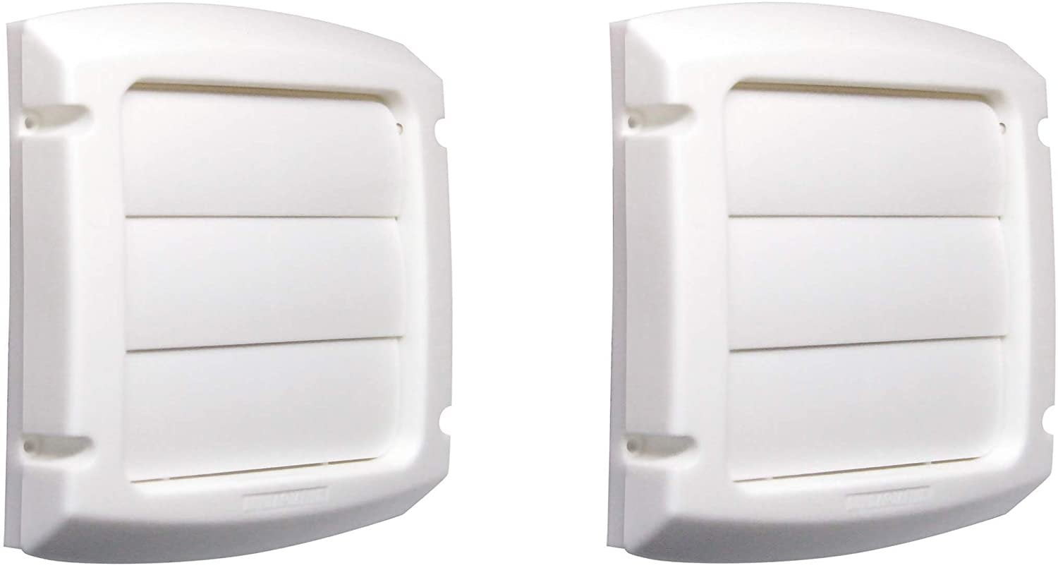 Dundas Jafine LC4WZW Provent White Exhaust Cap, 4-Inches, Sold as 2 ...