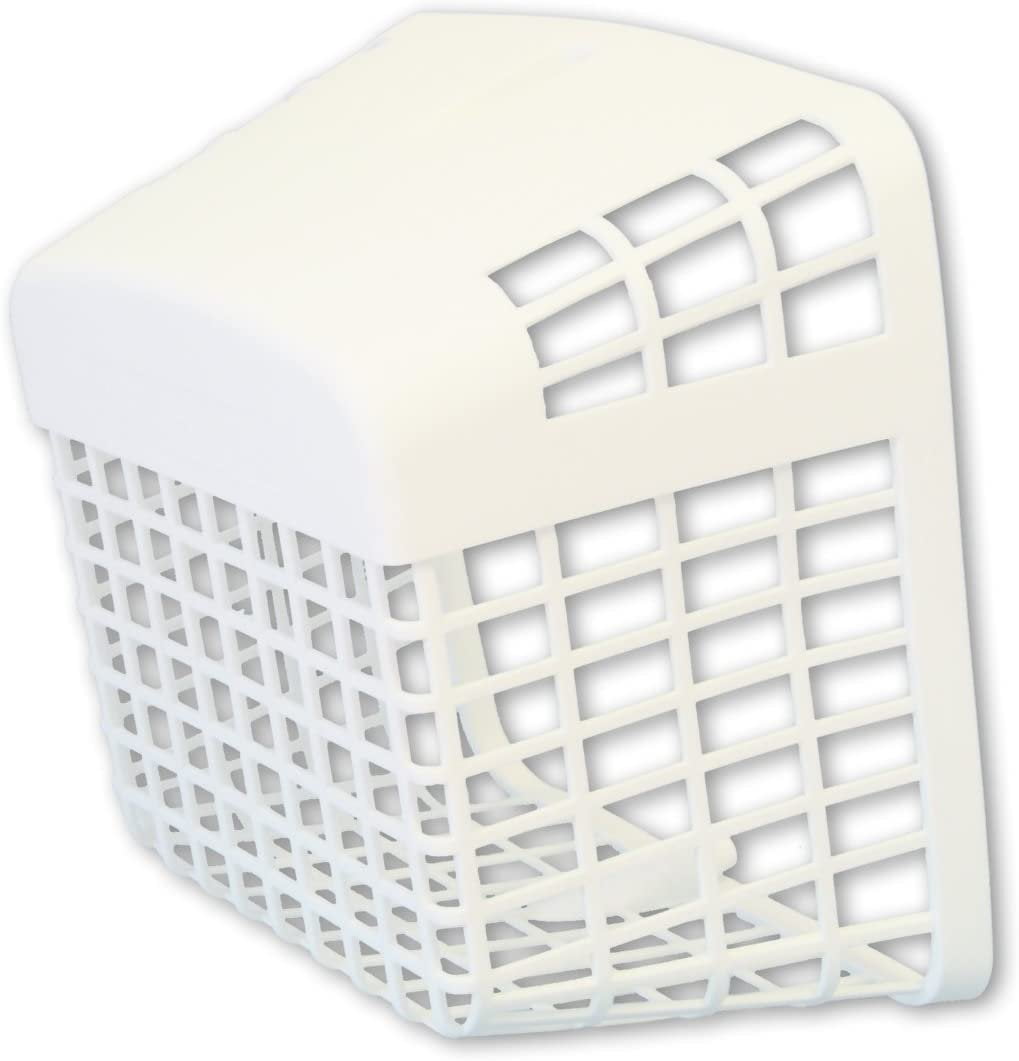 Dundas Jafine Pest Barricade Vent Screen - Plastic, Gable Vent, White ...