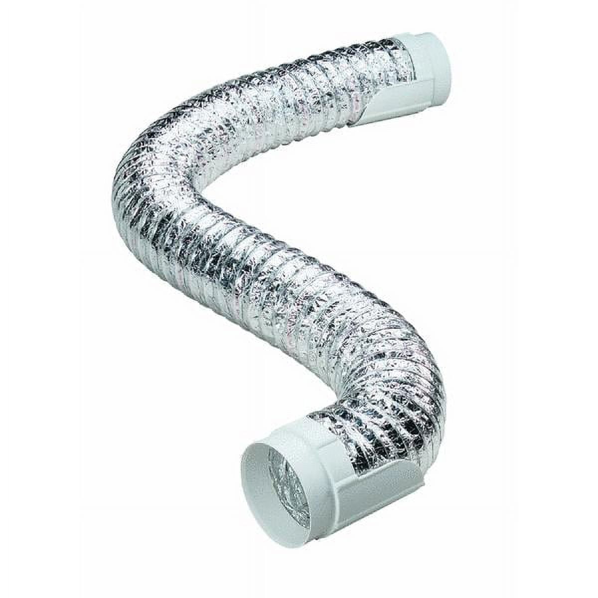 Dundas Jafine TD48D2DZW Dryer To Duct Connector Kit, 4" x 8', Each ...