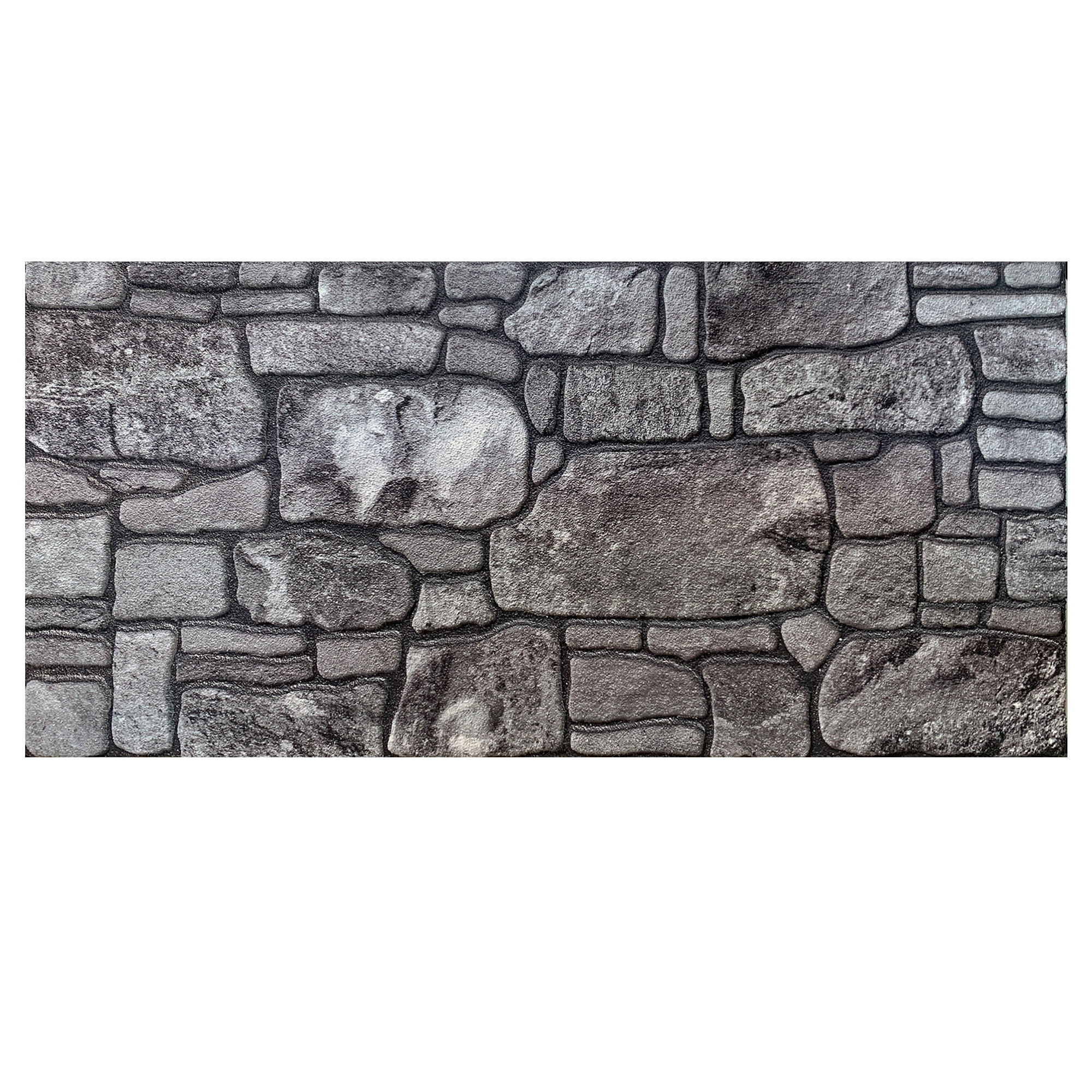 Dundee Deco 3D Wall Panels - Cladding, Charcoal Grey Stone Look Wall ...