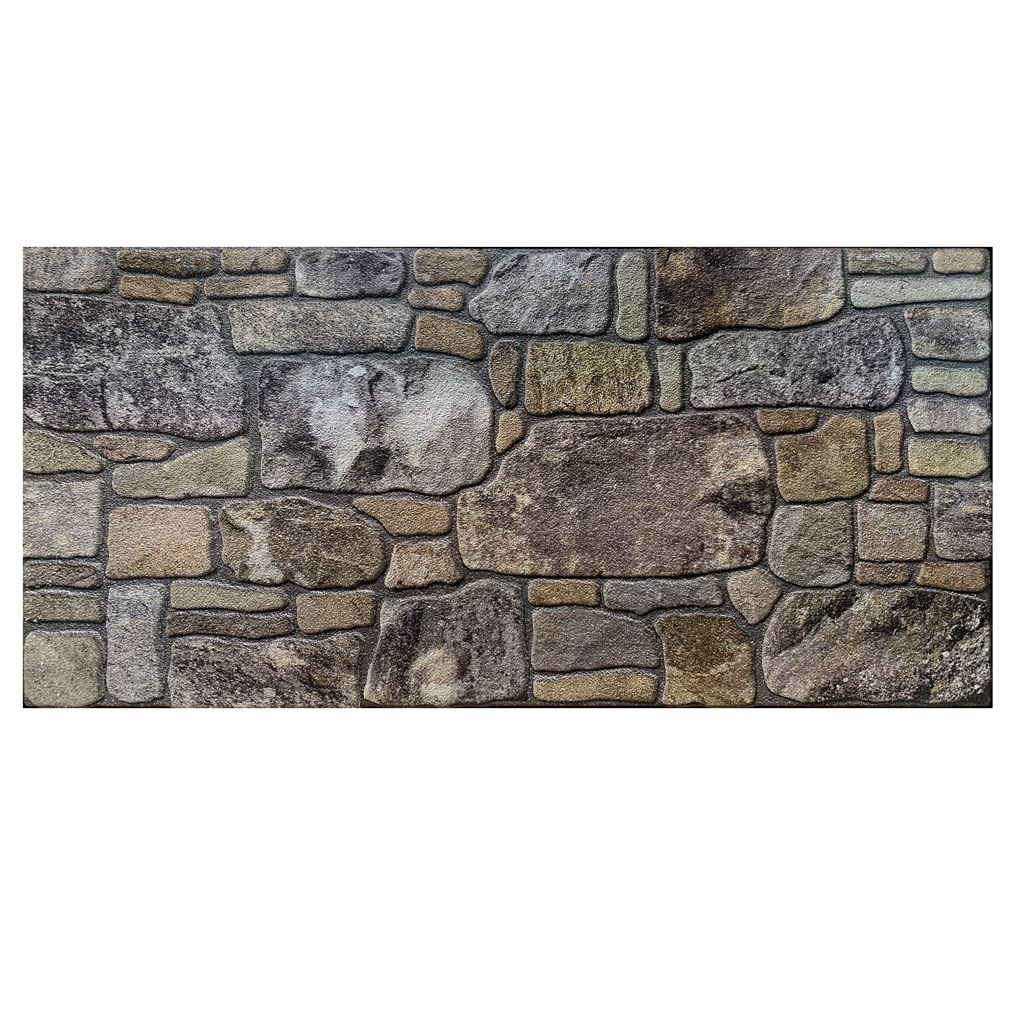 Dundee Deco 3D Wall Panels - Cladding, Lavender Grey Ecru Stone Look ...