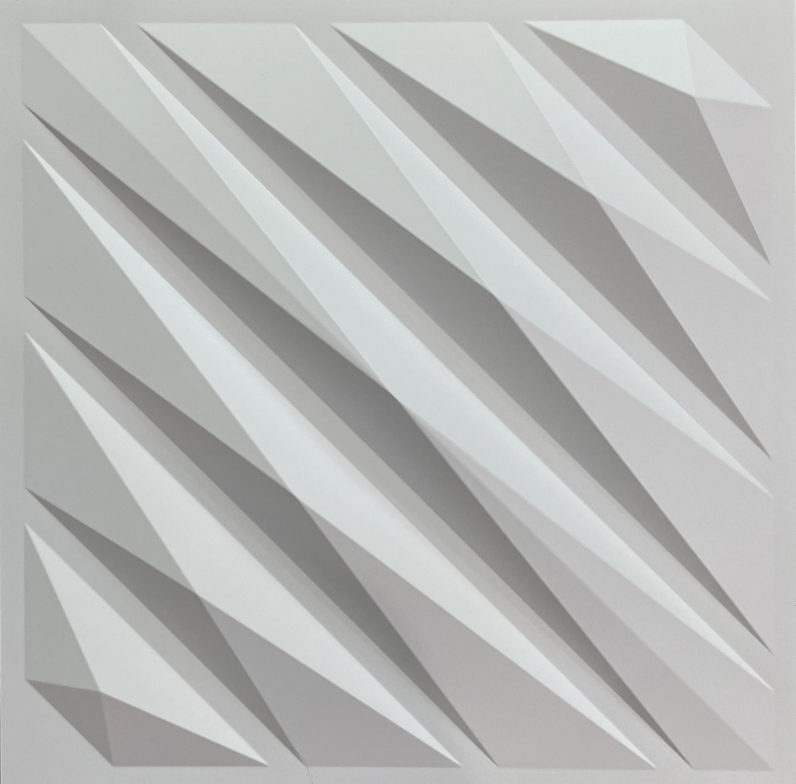 Dundee Deco 3D Wall Panels - Modern Abstract Paintable White PVC Wall ...