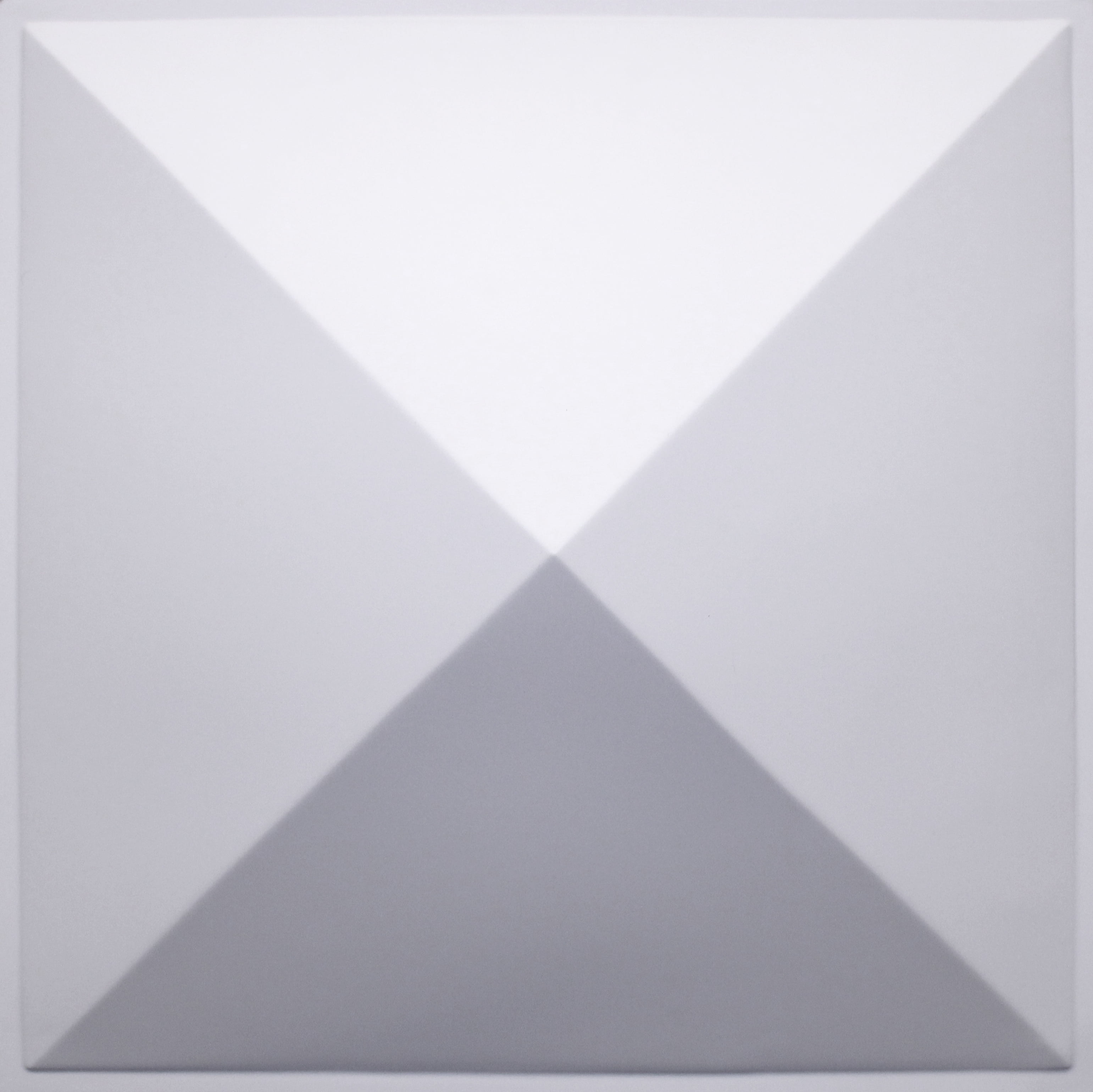 Dundee Deco 3D Wall Panels - Modern Diamond Paintable White PVC Wall ...