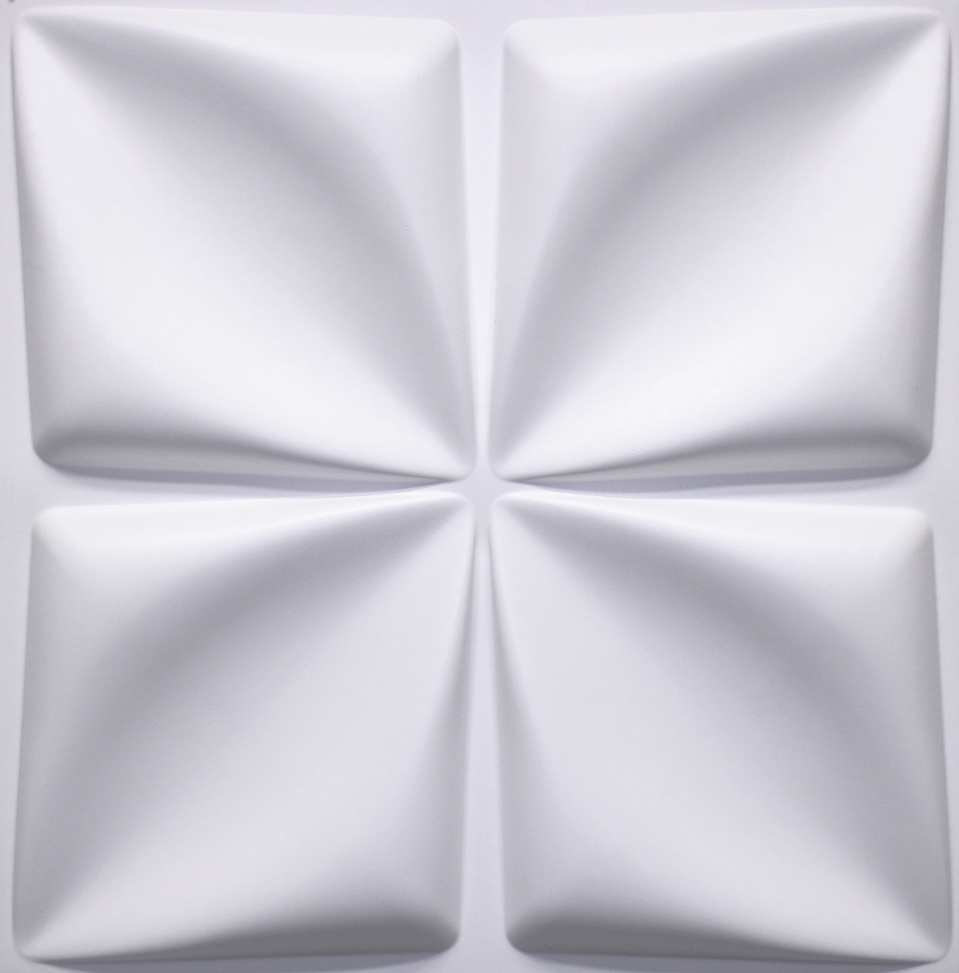 Dundee Deco 3D Wall Panels - Modern Diamond Paintable White PVC Wall ...