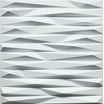 Dundee Deco 3D Wall Panels - Modern Stripes Paintable White PVC Wall ...