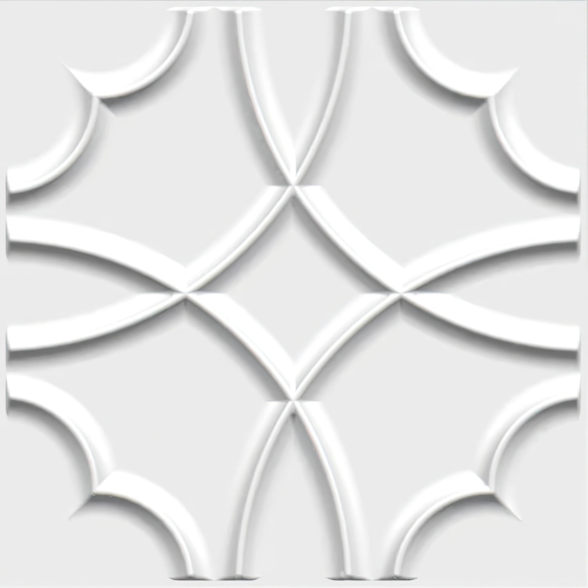 Dundee Deco 3D Wall Panels - Traditional Shapes Paintable White PVC ...
