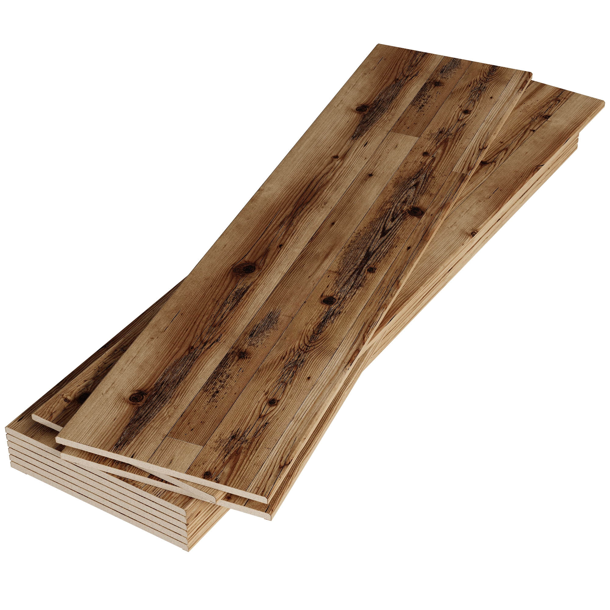 Dundee Deco MDF Wall Panels - Brown Wood Wall Paneling for Interior ...