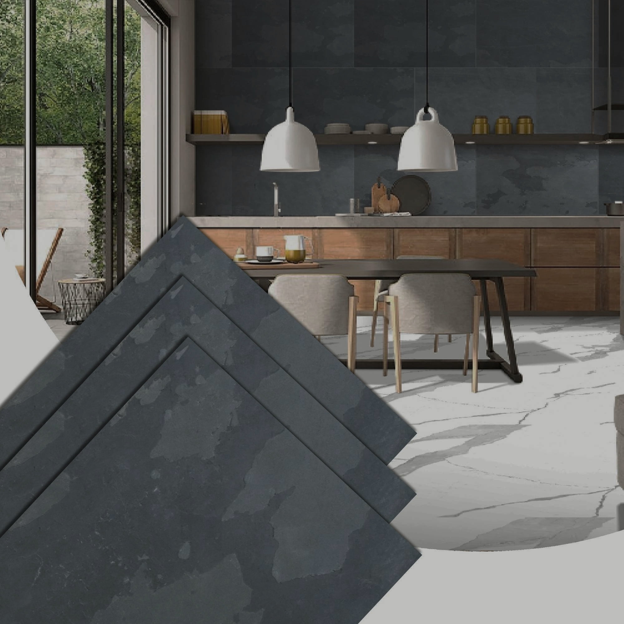 Dundee Deco Stone Veneer Wall Panels, Extra Large DIY Stone Finish 3 x ...