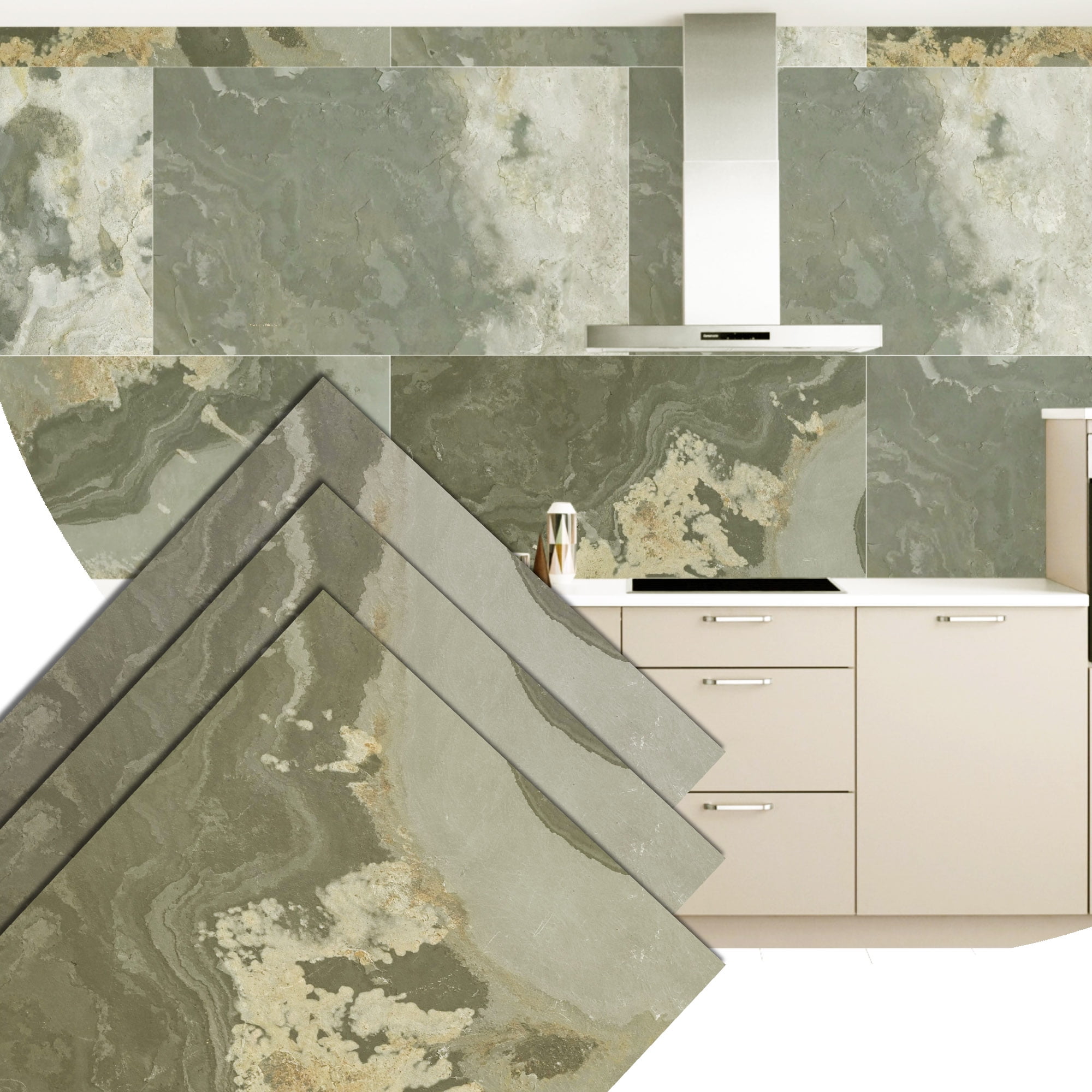 Dundee Deco Stone Veneer Wall Panels, Extra Large DIY Stone Finish 3 x ...