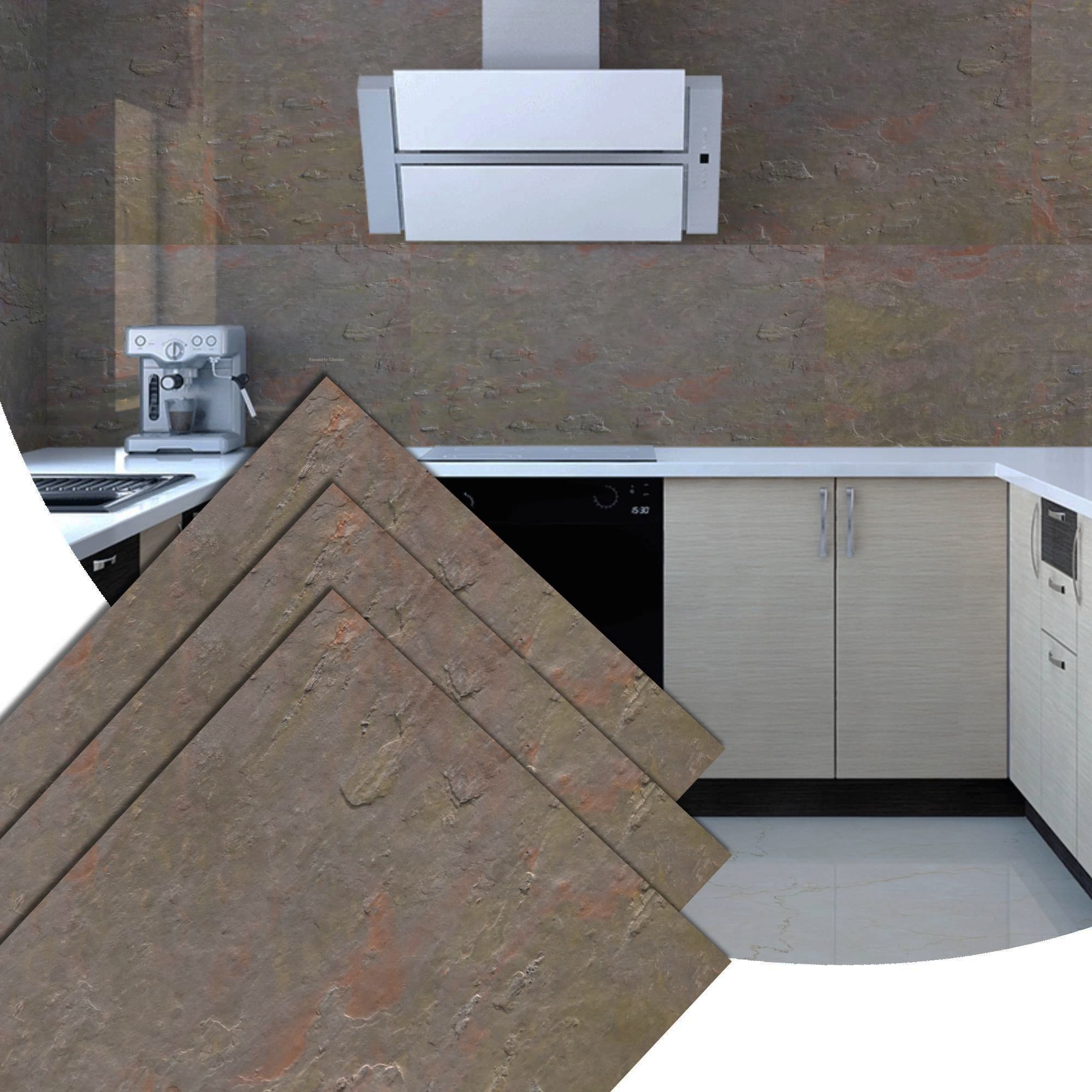 Dundee Deco Stone Veneer Wall Panels, Extra Large DIY Stone Finish 3 x ...