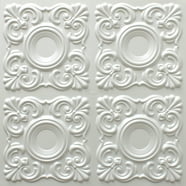 215 - Da Vinci 2 ft. x 2 ft. PVC Lay-in Ceiling Tile in Antique Gold ...