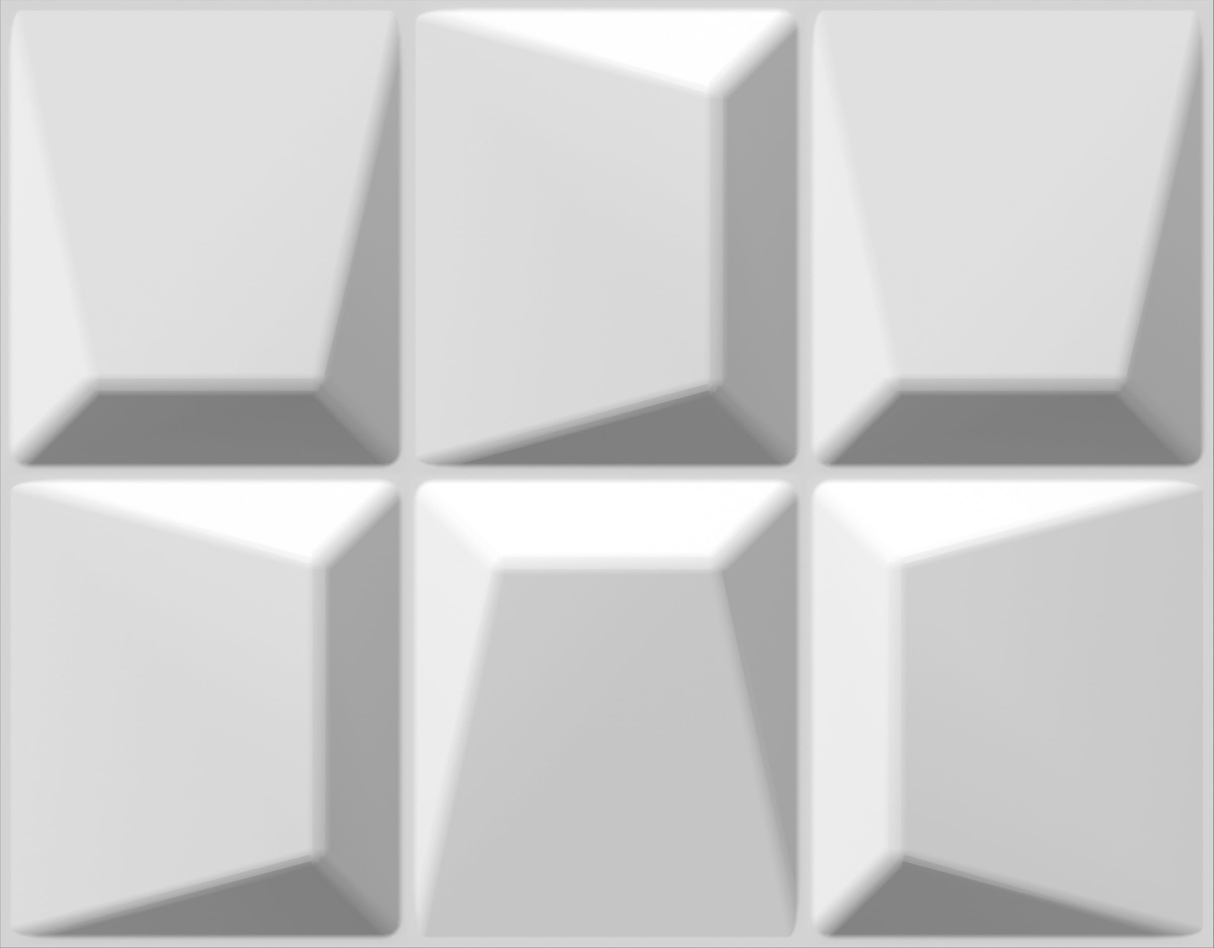 Dundee Deco's Paintable Off White Abstract Stones Fiber 3D Wall Panel ...