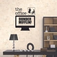 Dunder Mifflin Logo Computer The Office TV Show Series Quote Wall ...