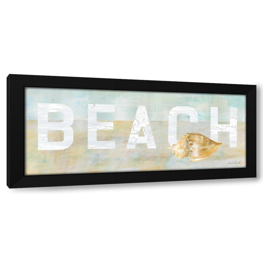 Caitlin Dundon 18x10 Black Modern Wood Framed Wall Art Titled - Rustic ...