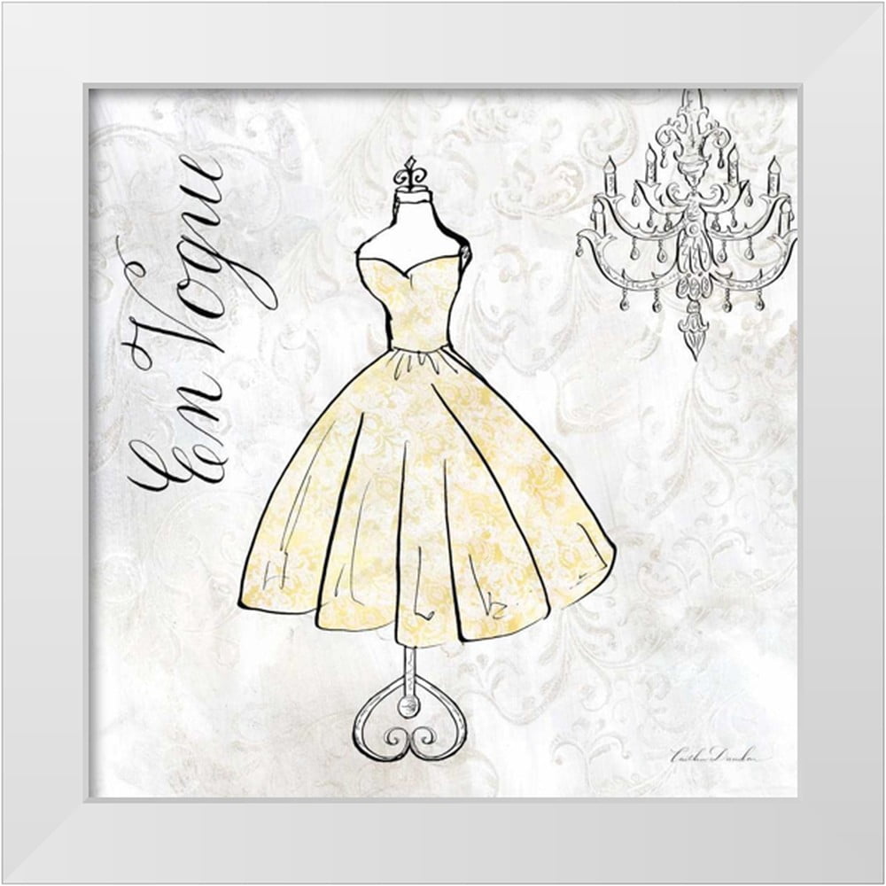 Dundon, Caitlin 20x20 White Modern Wood Framed Museum Art Print Titled ...