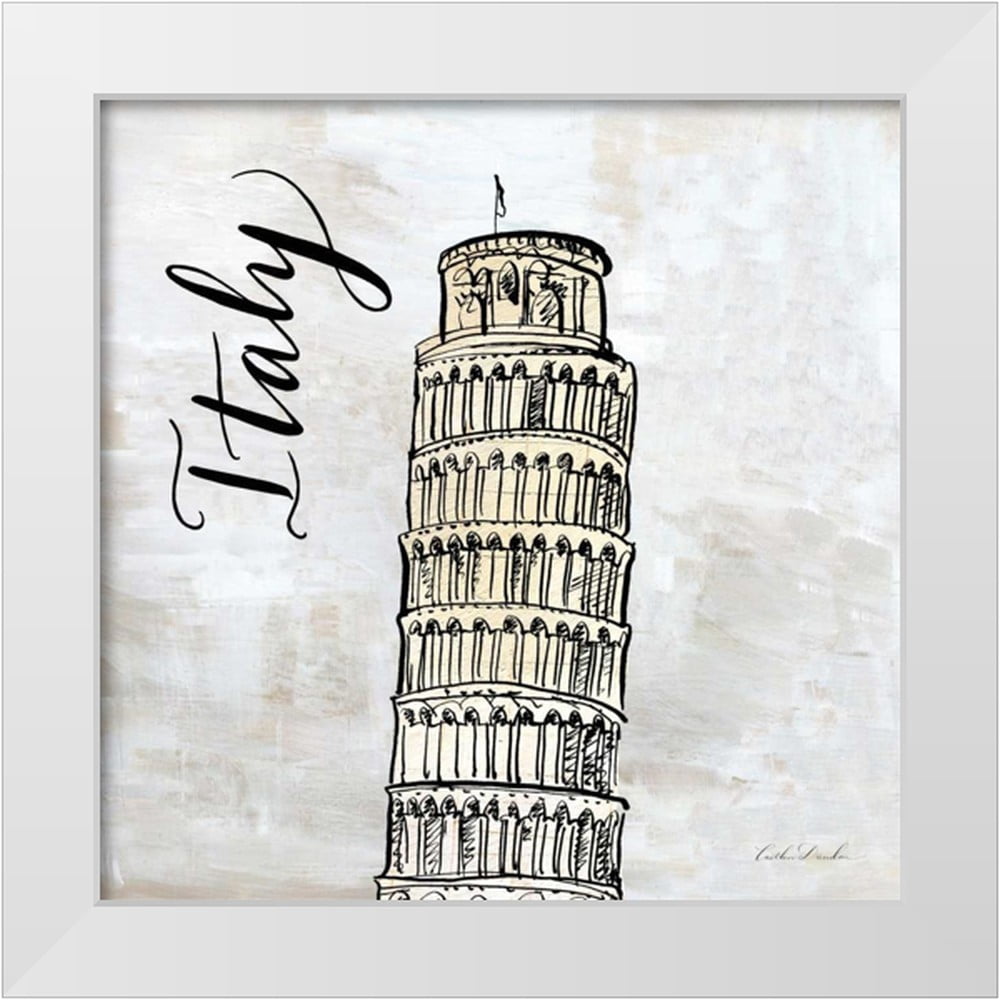 Dundon, Caitlin 26x26 White Modern Wood Framed Museum Art Print Titled ...