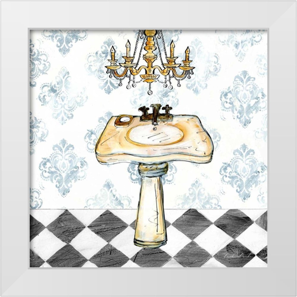 Dundon, Caitlin 26x26 White Modern Wood Framed Museum Art Print Titled ...