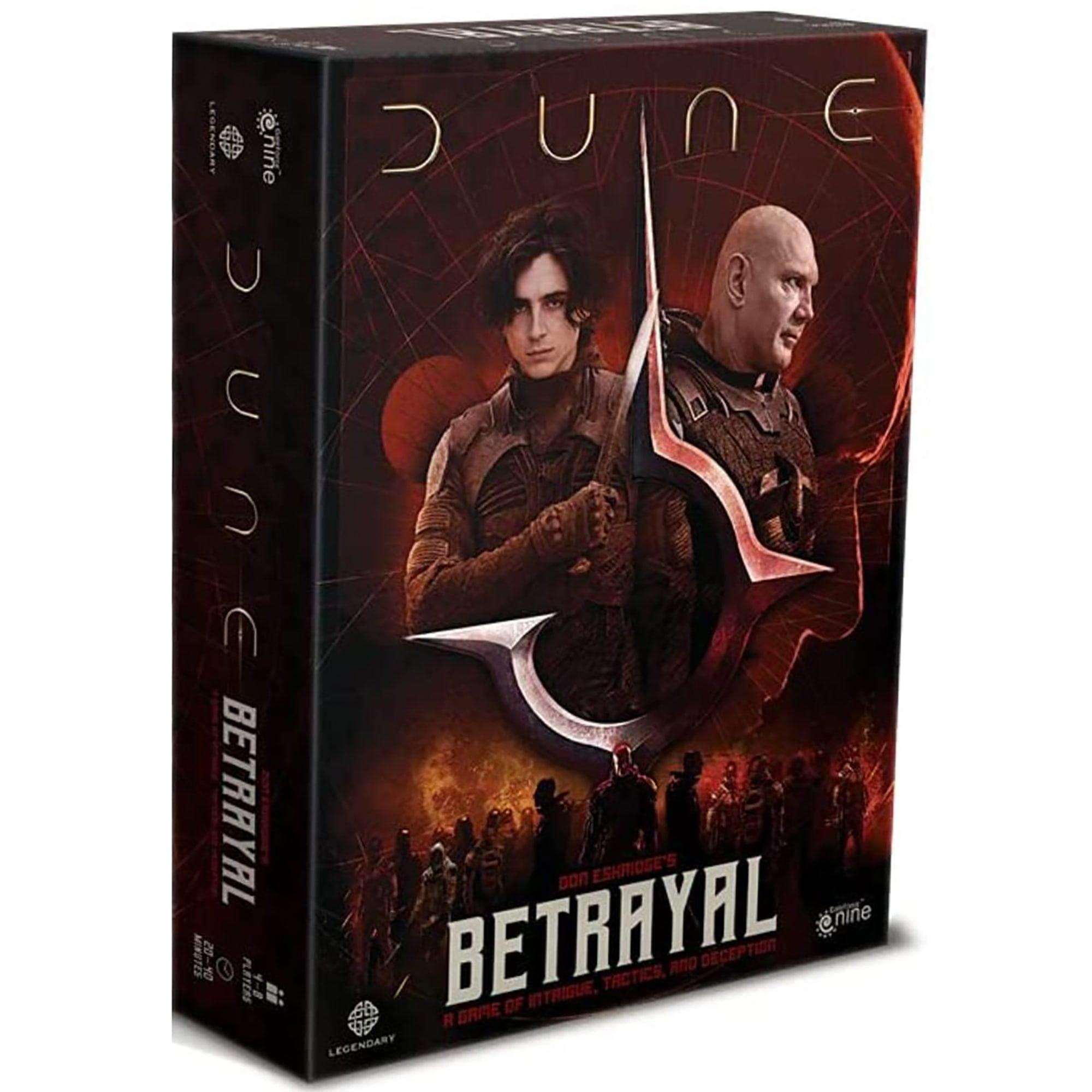 Dune: Betrayal - Board Game, Gale Force Nine, Ages 14+, 4-8 Players, 28 ...