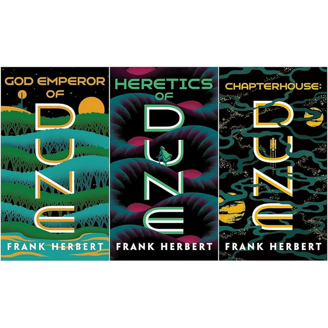 Dune Book Series Set II 3 Books: Book 4 of God Emperor of Dune; Book 5 ...