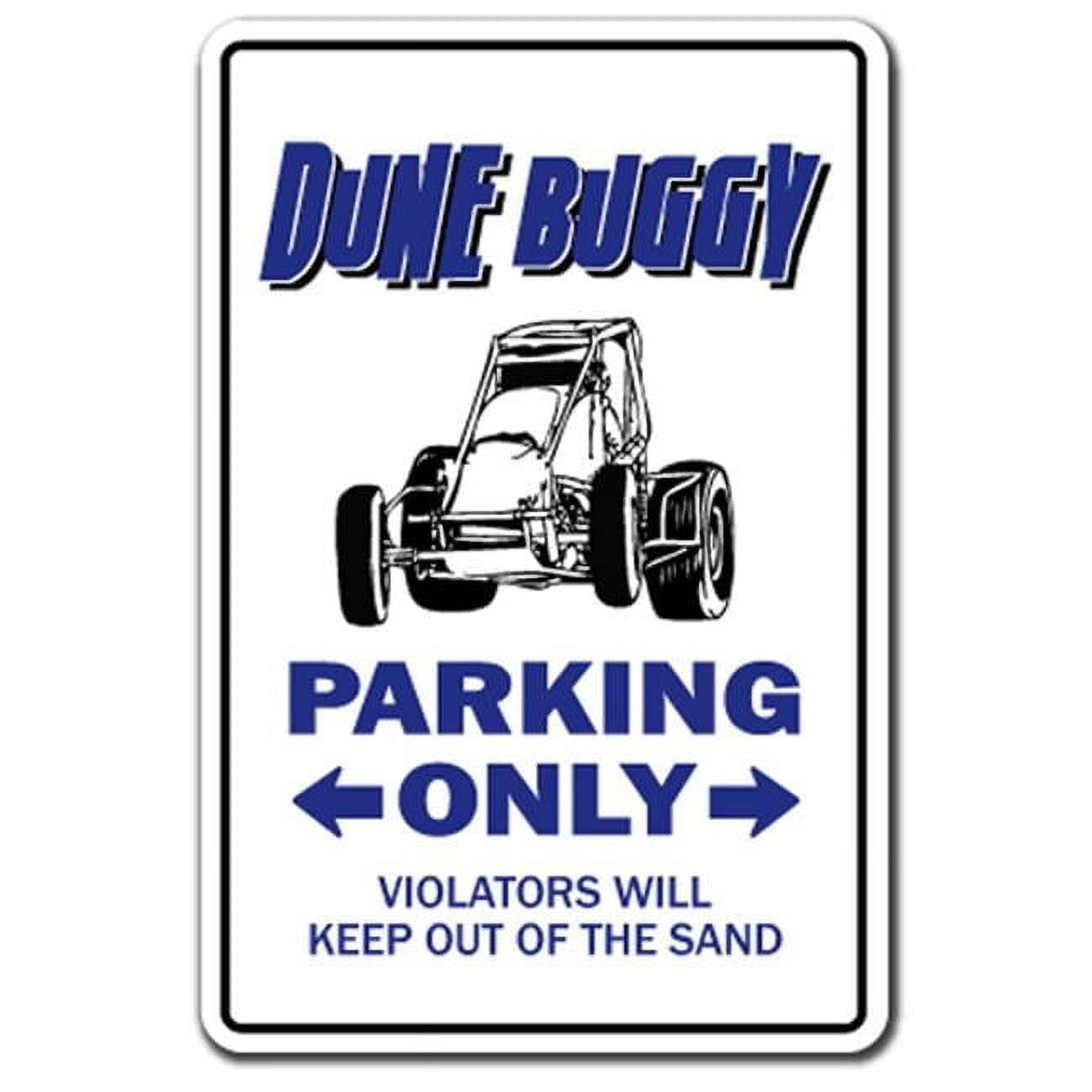 Dune Buggy Parking Aluminum Sign for Builder Driver Racer Go Karts ...