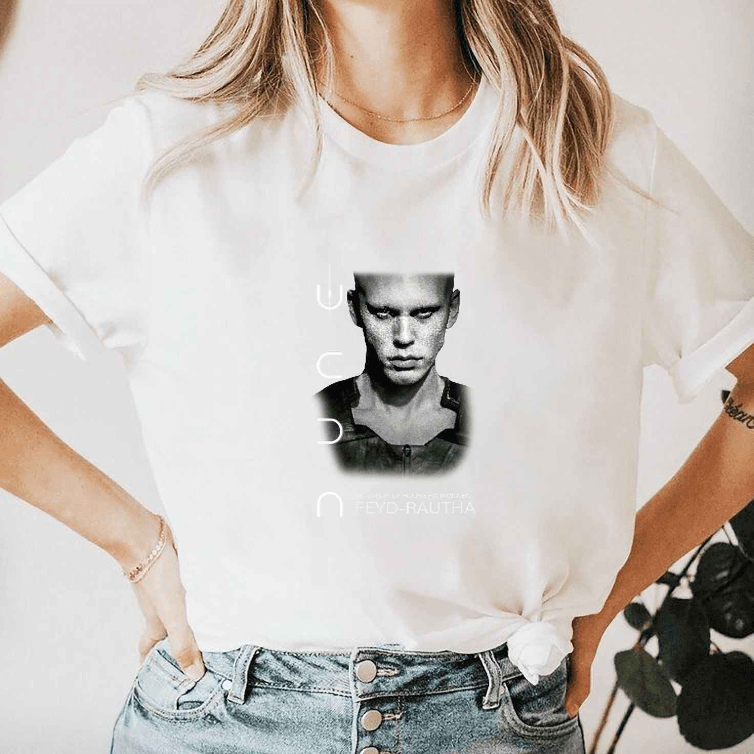 Dune Feyd Rautha Harkonnen Movie Character Fan Art Graphic Unisex T ...