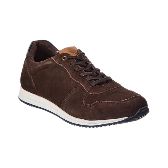 Dune London Toulous Suede Sneaker, 43/10, Brown - Walmart.com
