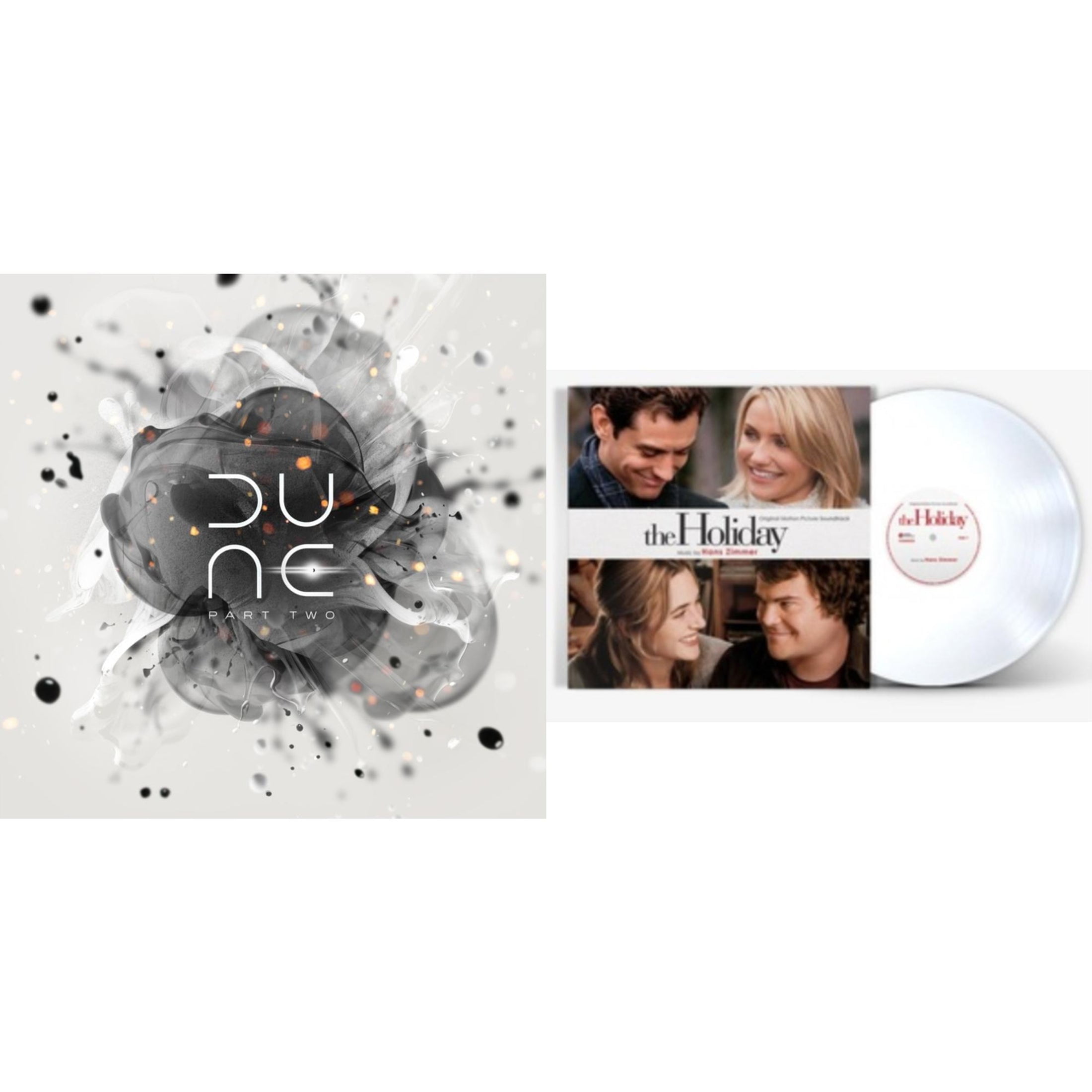 Dune: Part Two Ost (2LP/140G) & Holiday Ost (White LP Vinyl) - Walmart.com