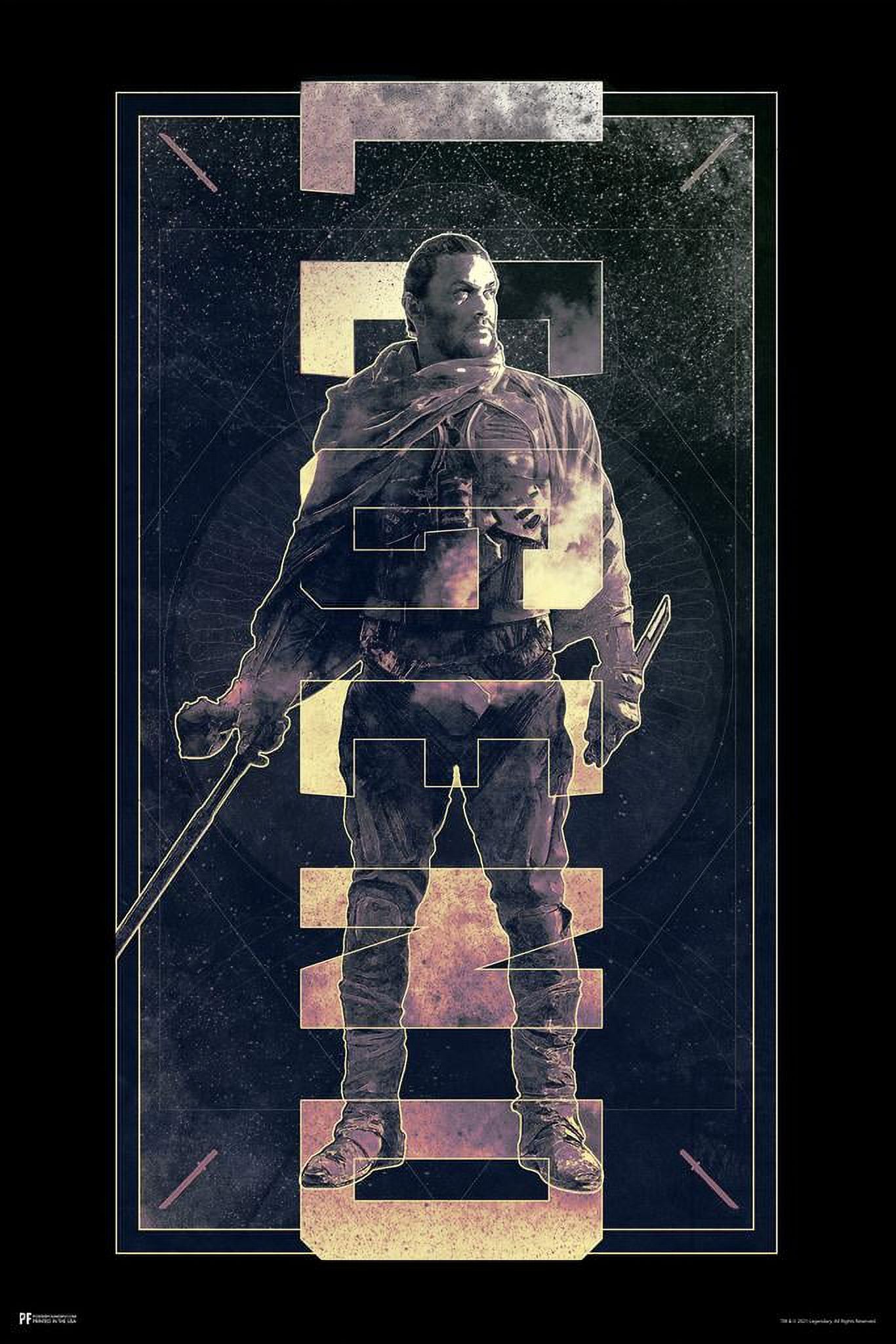 Dune Poster Jason Momoa Duncan Idaho Legend Character Graphic Official ...