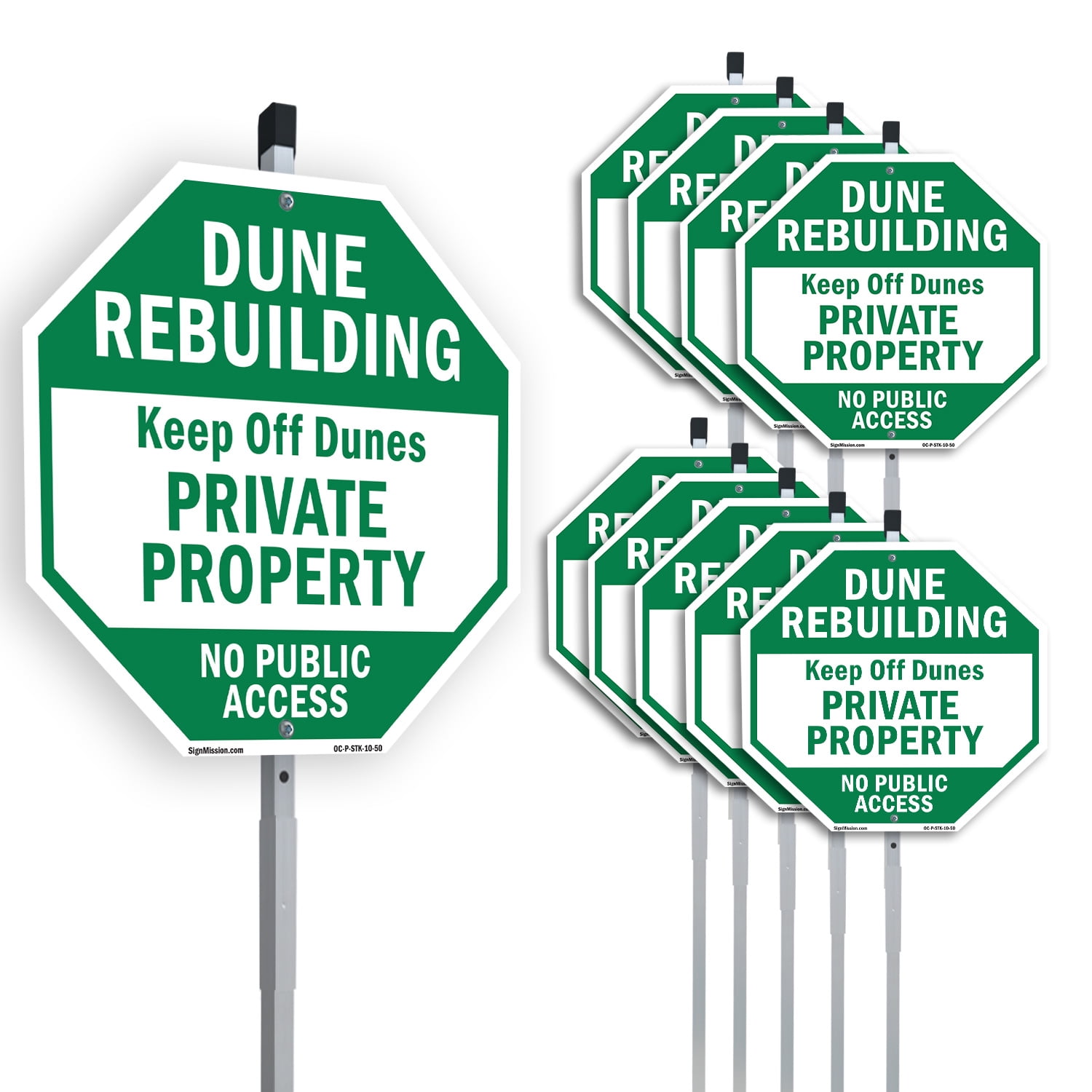Dune Rebuilding Keep Off Dunes Private Property No Public Access (10 ...