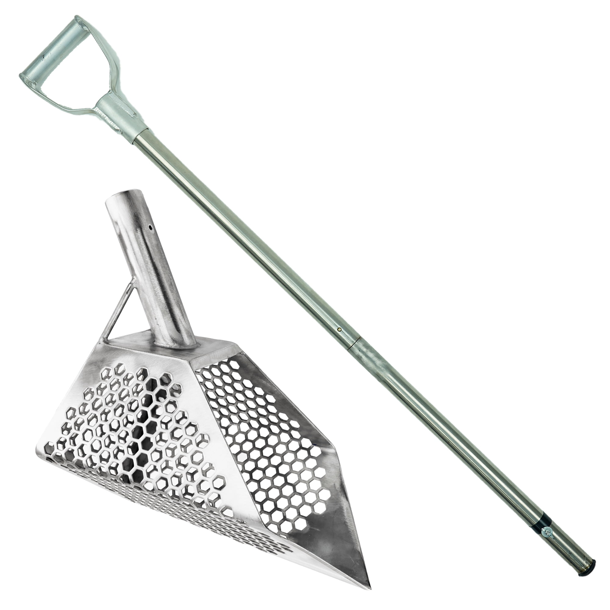 Dune Scoops Anaconda 11x6.5 Stainless Metal Detector SandScoop w ...