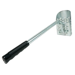 Dune Scoops Galvanized Metal Sand Scoop, Long Handle, Heavy Duty ...