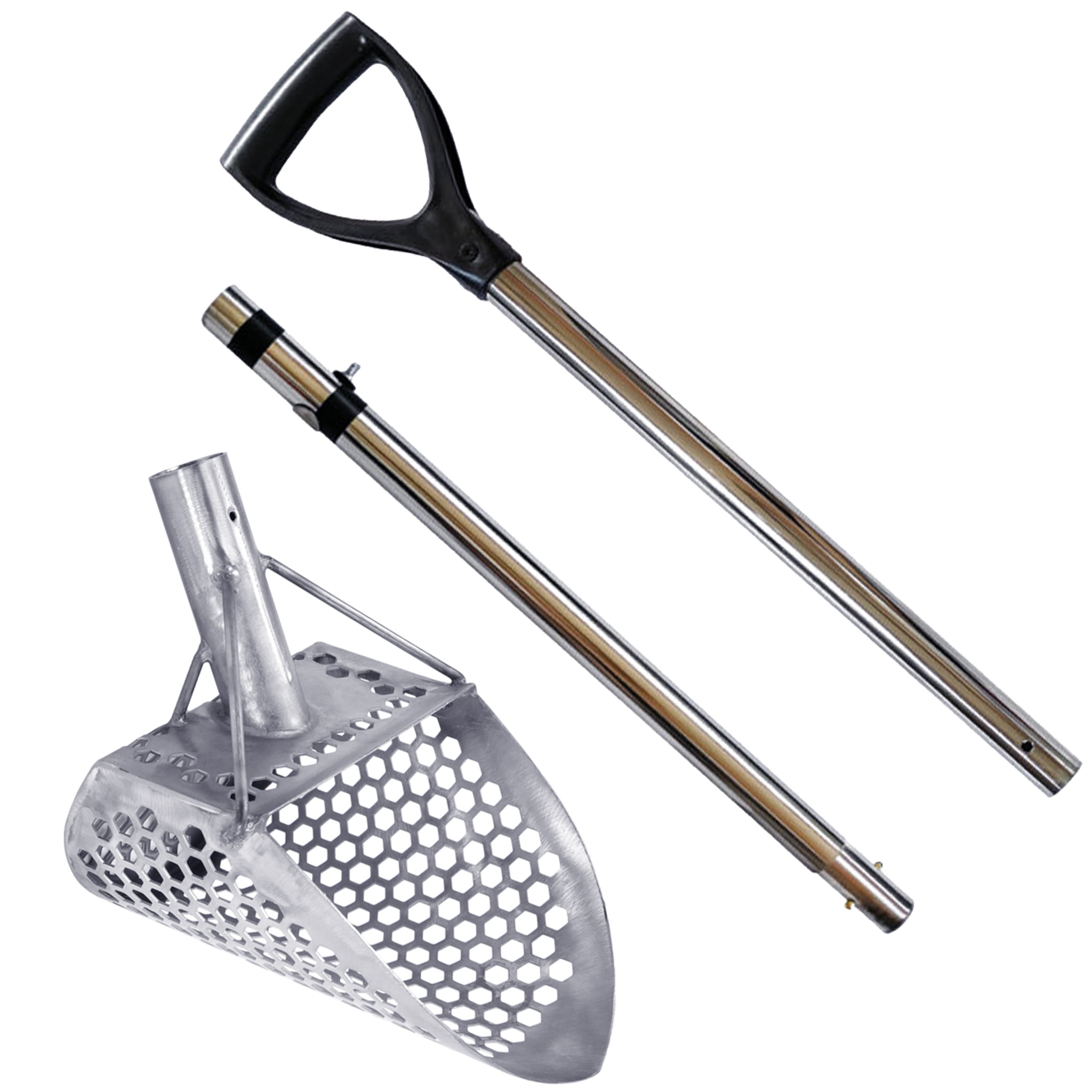 Dune Scoops Loch Ness Mini 9 x 6" Stainless Steel Metal Detector Sand ...