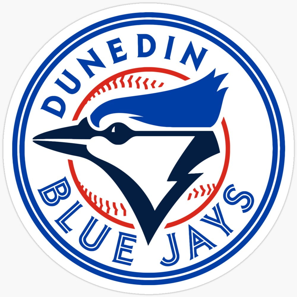 The Dunedin-Jays Logo Sticker Baseball Sticker, Football Sticker ...