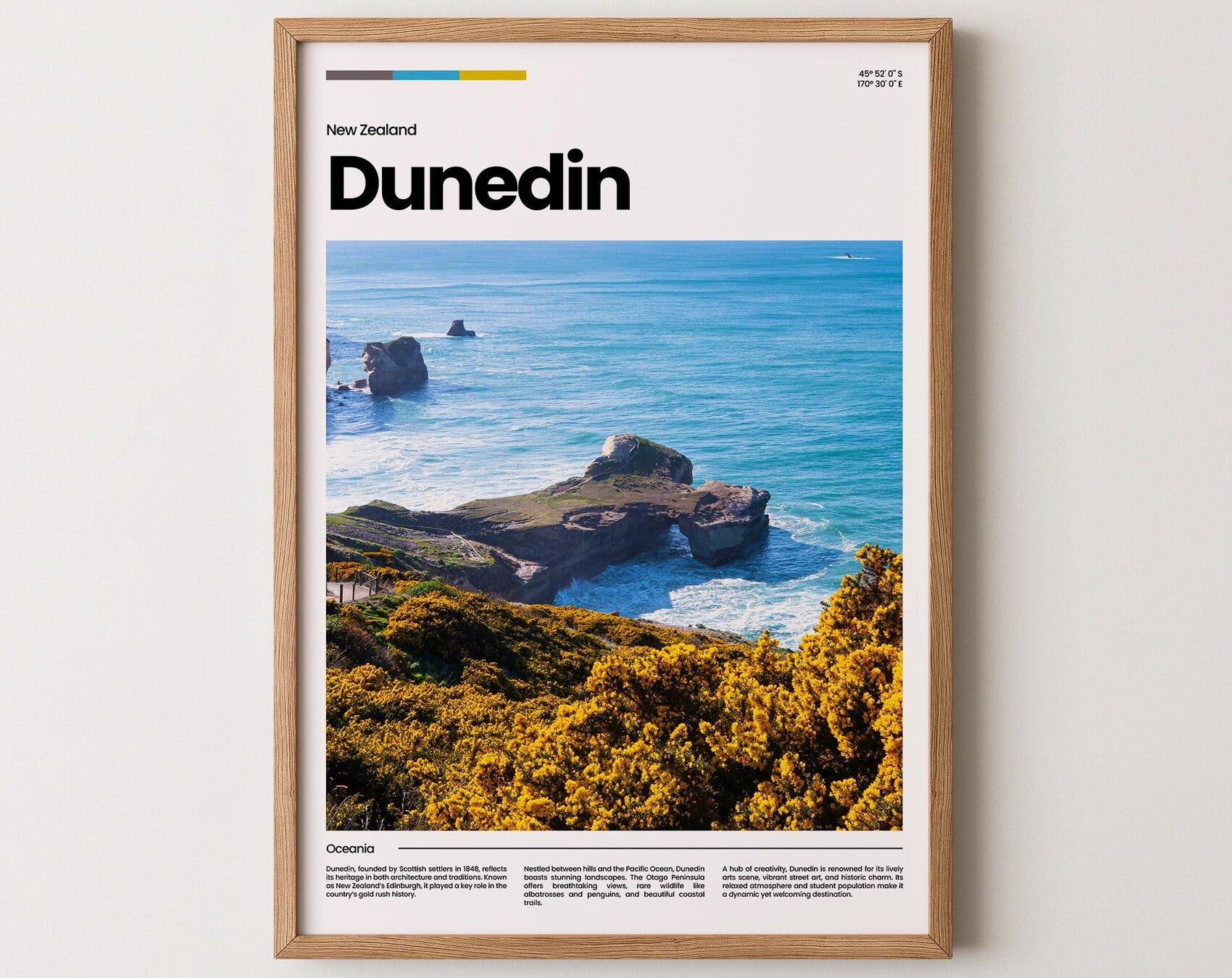 Dunedin Poster, Dunedin Print, Dunedin Photo, Dunedin Art, New Zealand ...