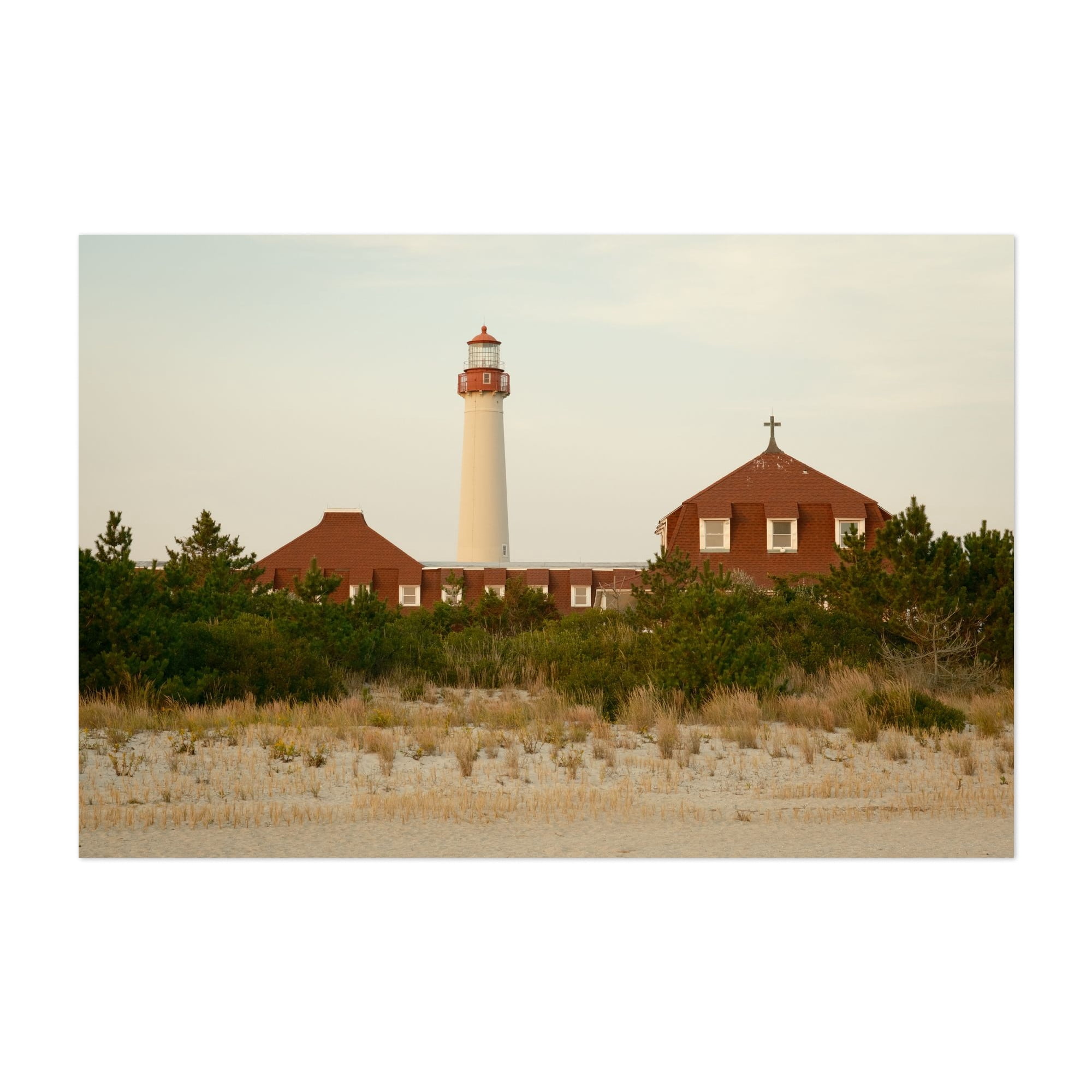 Dunes & Cape May Lighthouse 01 - Cape May New Jersey Photography ...