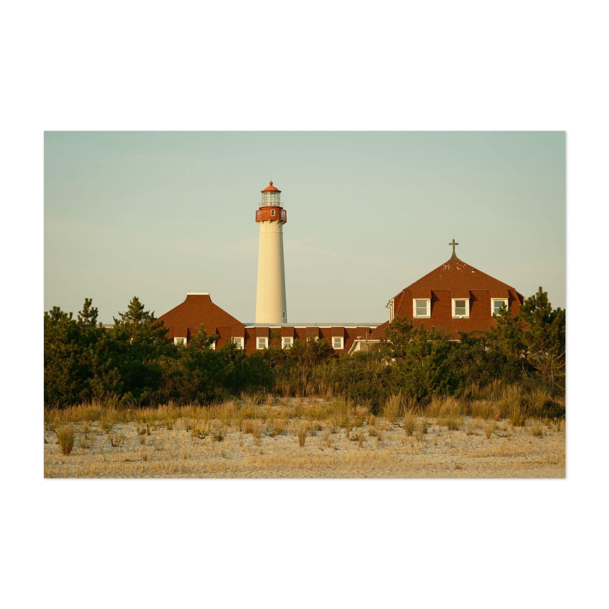 Dunes & Cape May Lighthouse 02 - Cape May New Jersey Photography ...