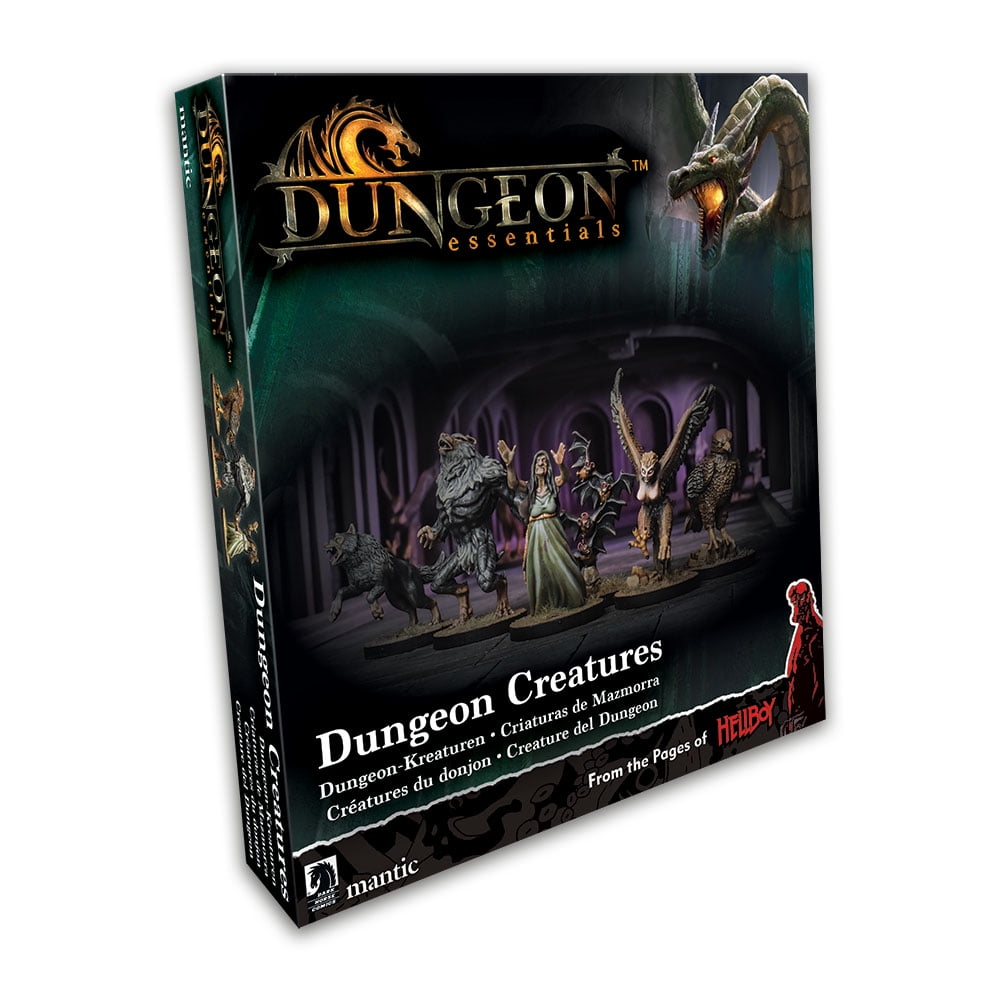 Mantic Games MGTC141 Creatures-Dungeon Essentials, Grey - Walmart.com