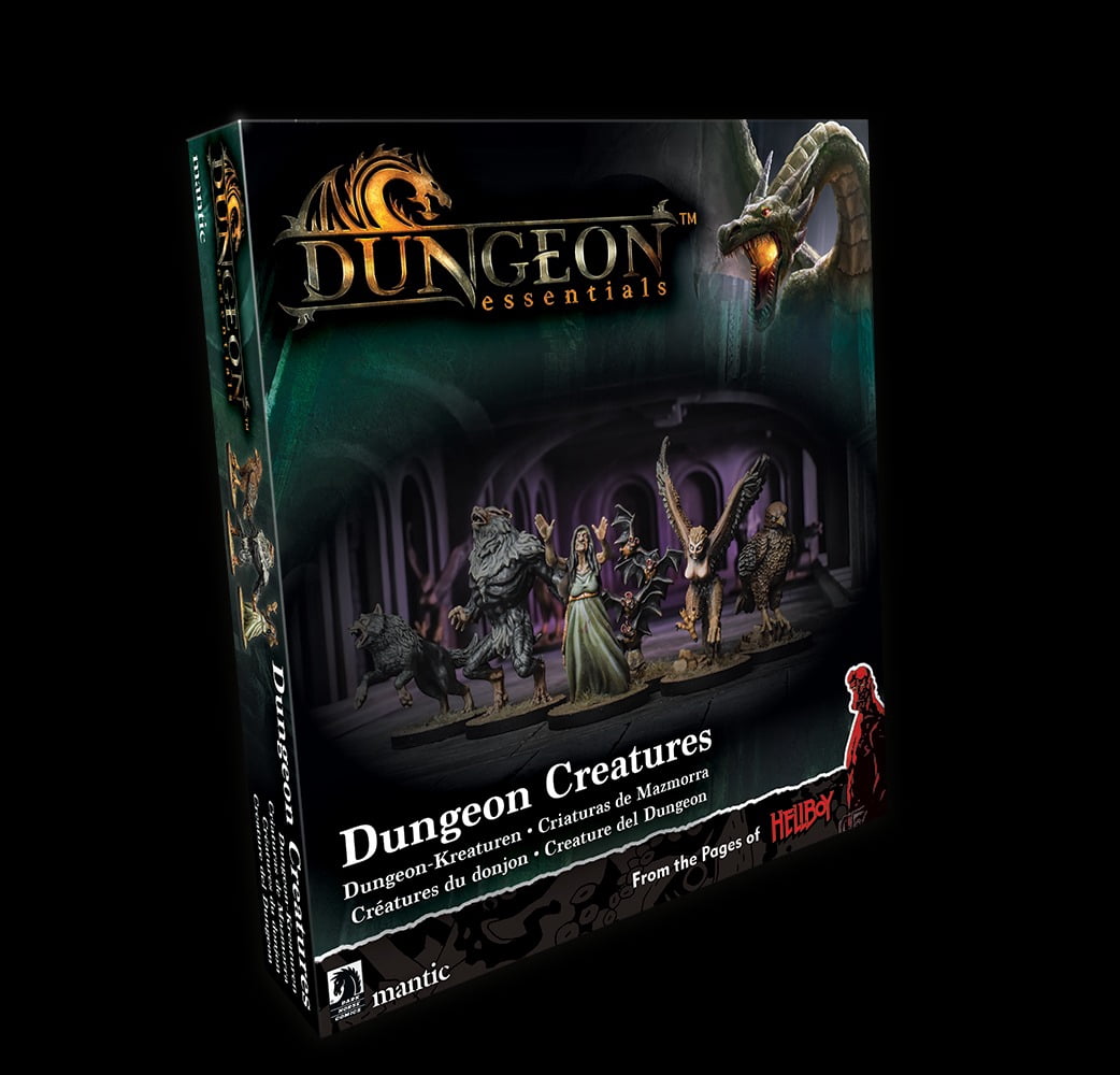 Mantic Games MGTC141 Creatures-Dungeon Essentials, Grey - Walmart.com